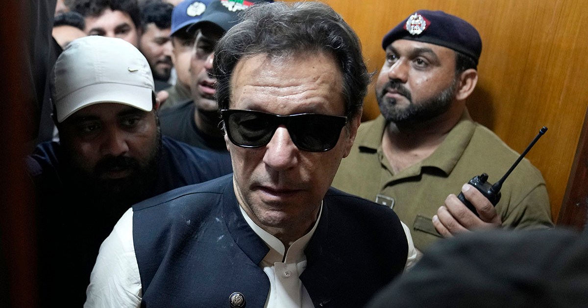 Imran Khan taken into custody after fraud conviction