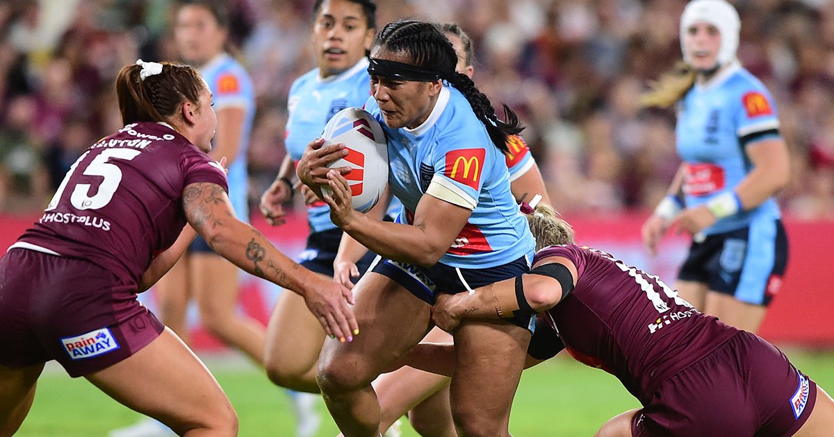 NSW edges Qld 18-14, but Maroons hoist Women’s Origin shield