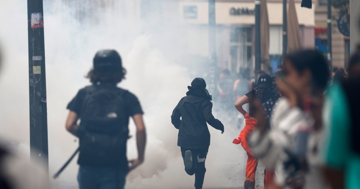 Man dies after falling from building in France riots