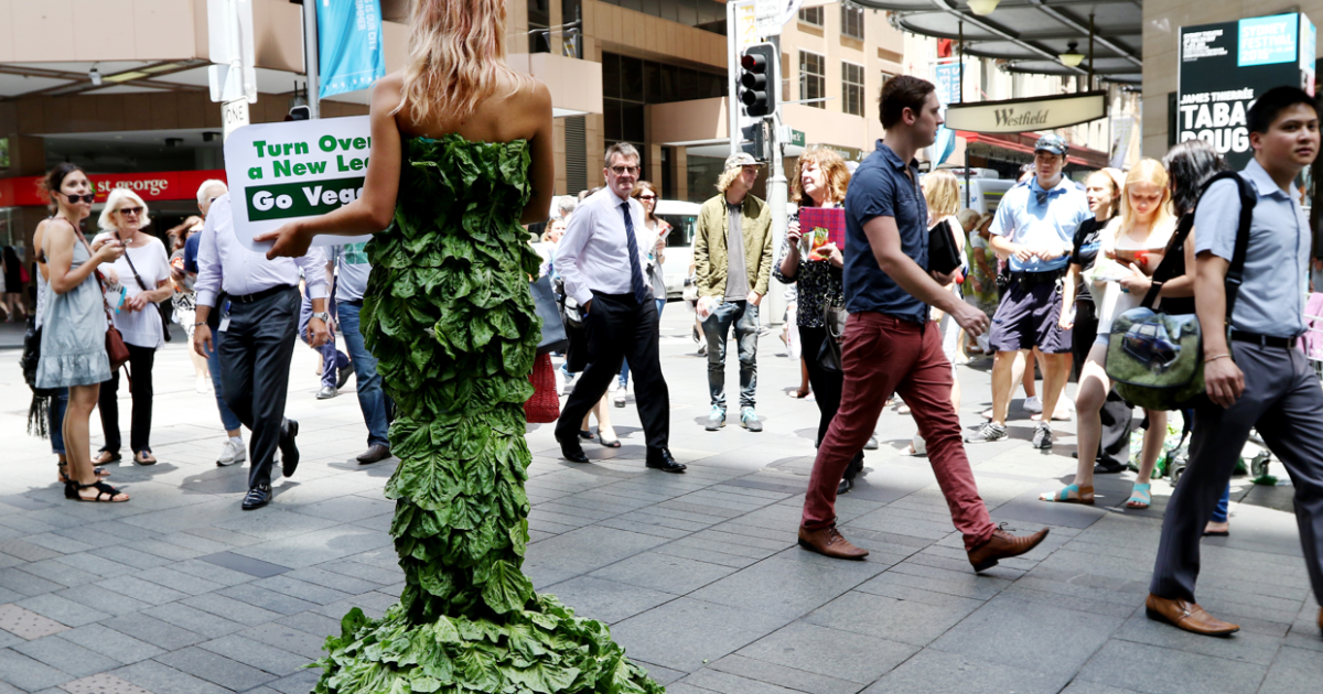 Vegan protester charged after clash with Perth restaurateur
