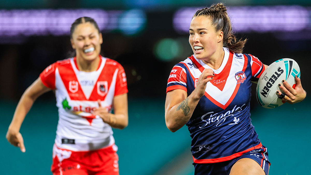 Isabelle Kelly helps Sydney Roosters slay Dragons in NRLW