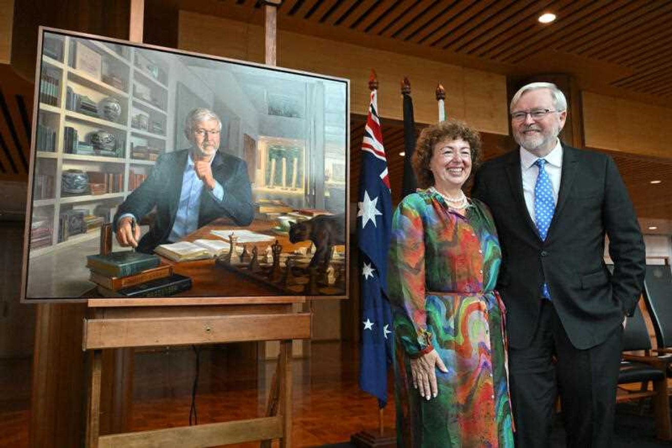 Rudd portrait provides open door to the imagination