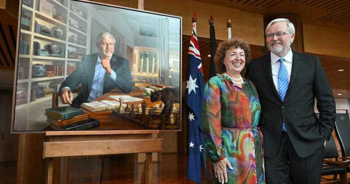 Rudd portrait provides open door to the imagination
