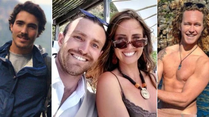 Footage emerges of the moment missing Australians discovered