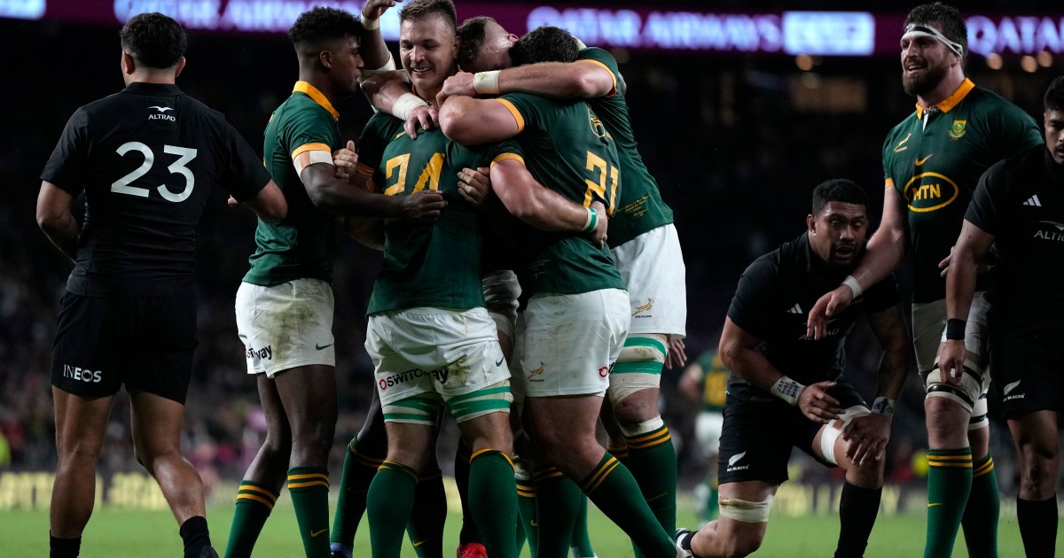 All Blacks suffer historic 35-7 defeat to Springboks