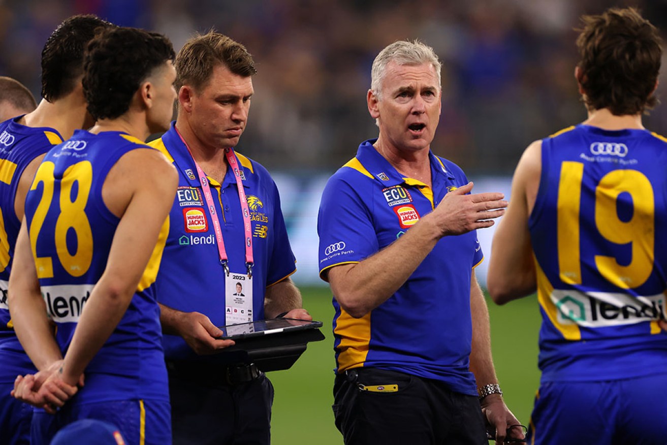 Adam Simpson stays as West Coast coach despite wooden spoon