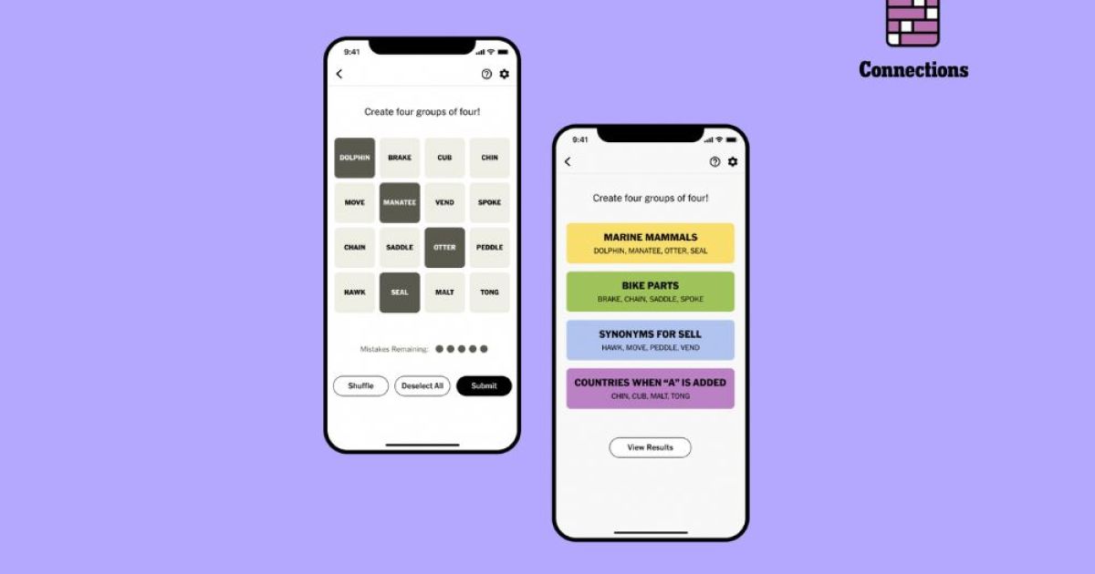Connections: the new NYT game that's as addictive as Wordle