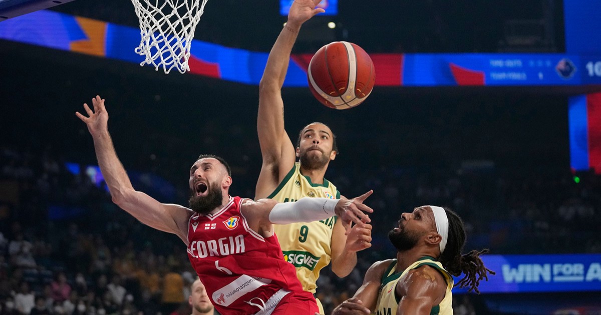 Boomers finish FIBA World Cup with consolation defeat of Georgia