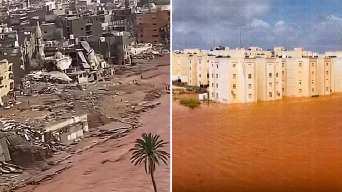 Thousands feared dead as Storm Daniel smashes Libya