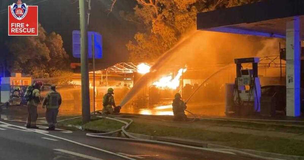 Factory and petrol station fires under investigation