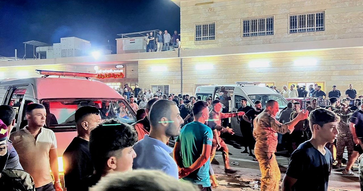 At least 114 dead, 150 injured in Iraq wedding fire