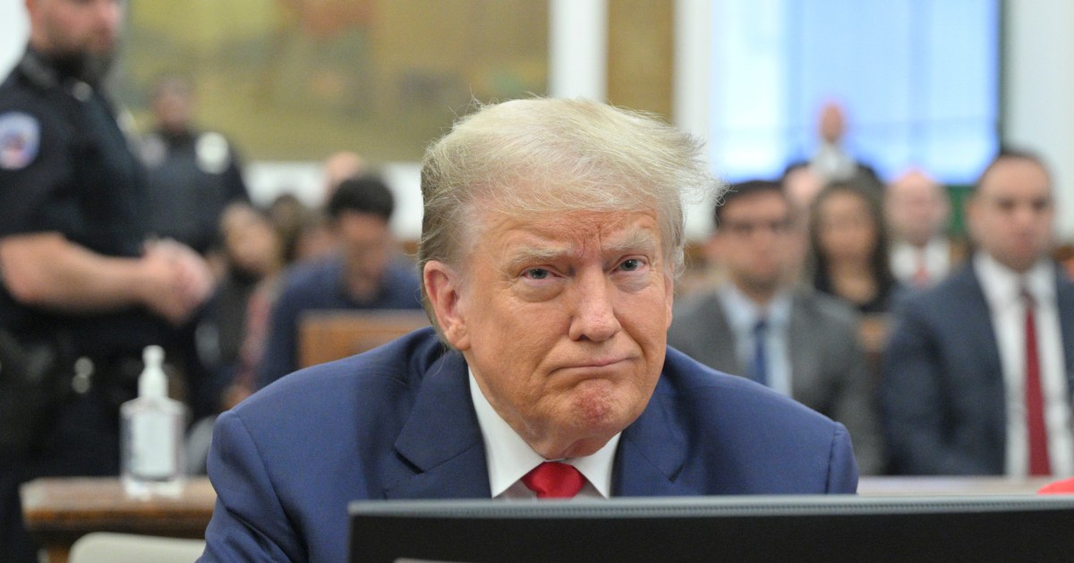 Animated Trump told to keep volume down in trial