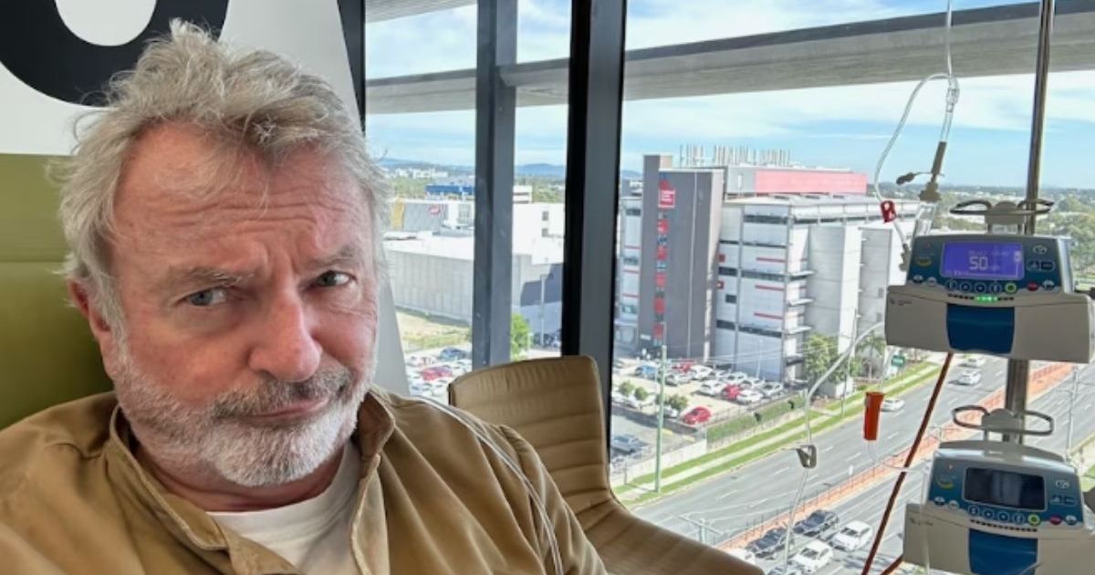 Sam Neill shares sad cancer update after chemotherapy