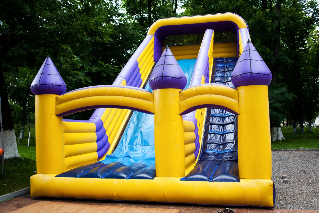 Rival jumping castle business in anti-Jewish crossfire