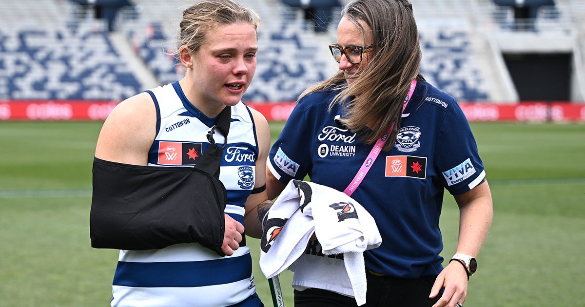 Geelong’s Chloe Scheer named to make unlikely AFLW return
