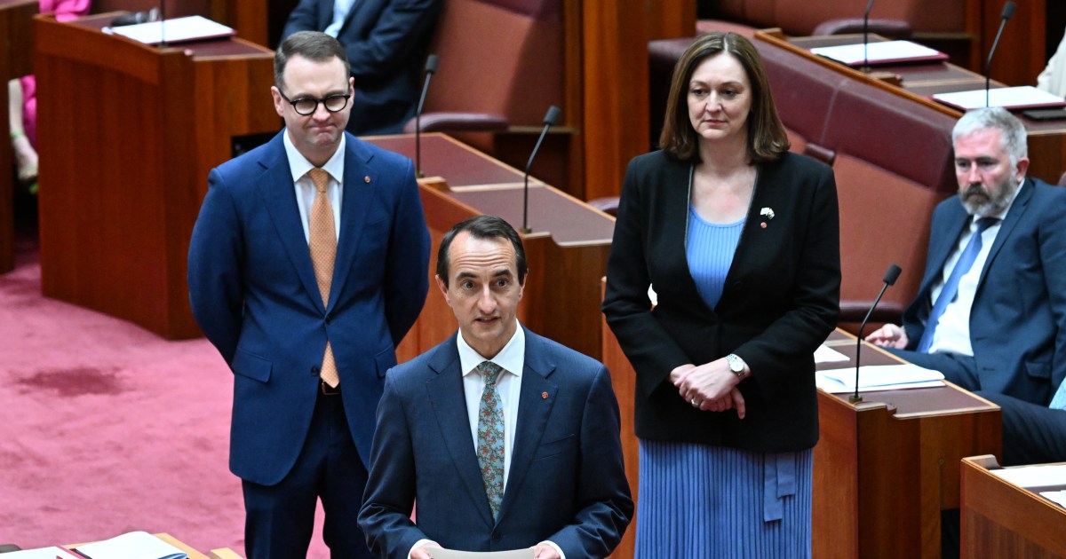Newest senator Dave Sharma officially sworn in