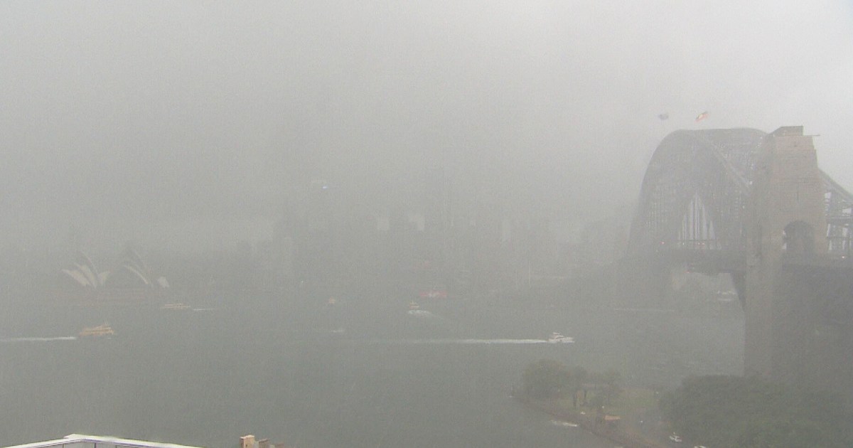 Four people struck by lightning as storm sweeps through Sydney