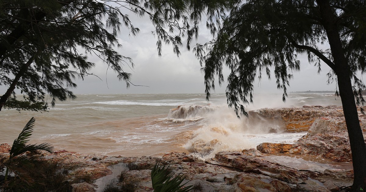 Cyclone Megan could develop into category four in Top End