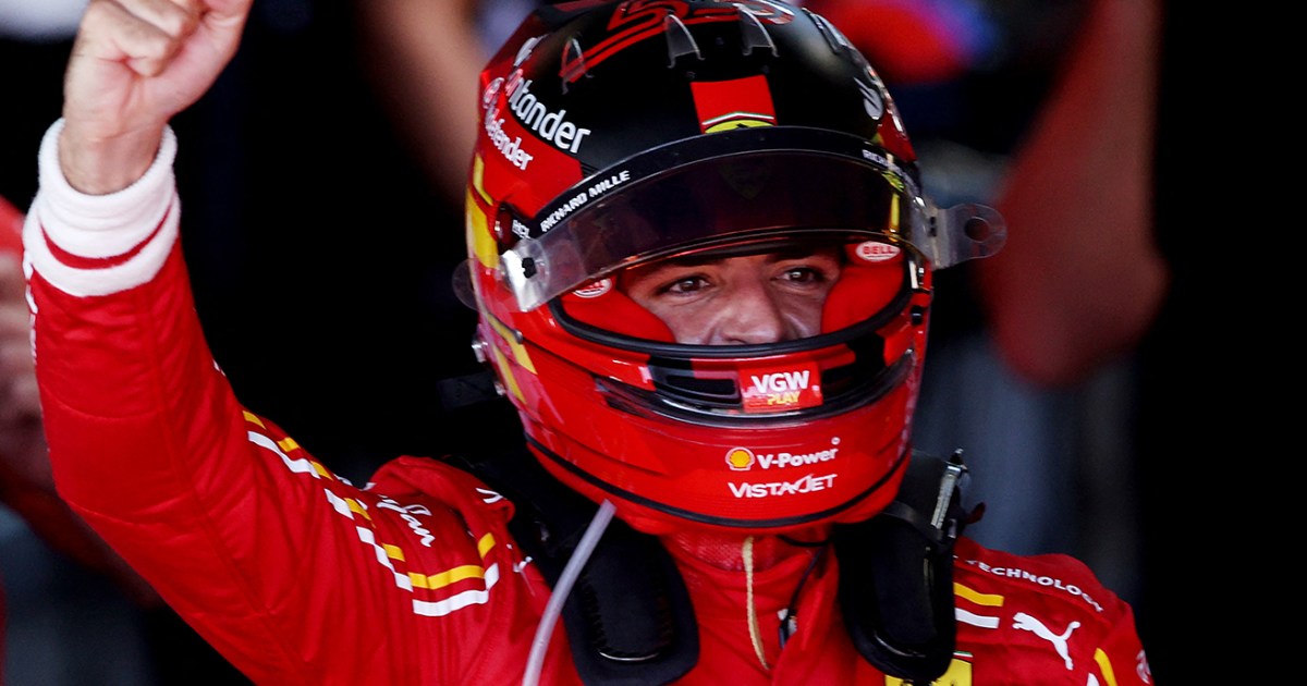 Carlos Sainz wins dramatic Australian F1 GP as Ferrari enjoys 1-2