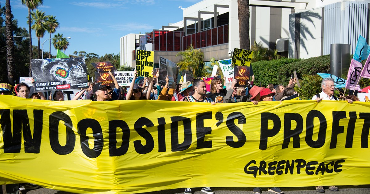 Woodside shareholders reject climate plan