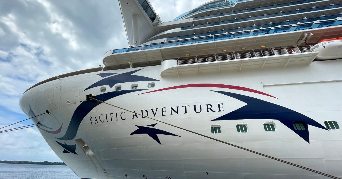 'Person overboard' from cruise ship off Sydney