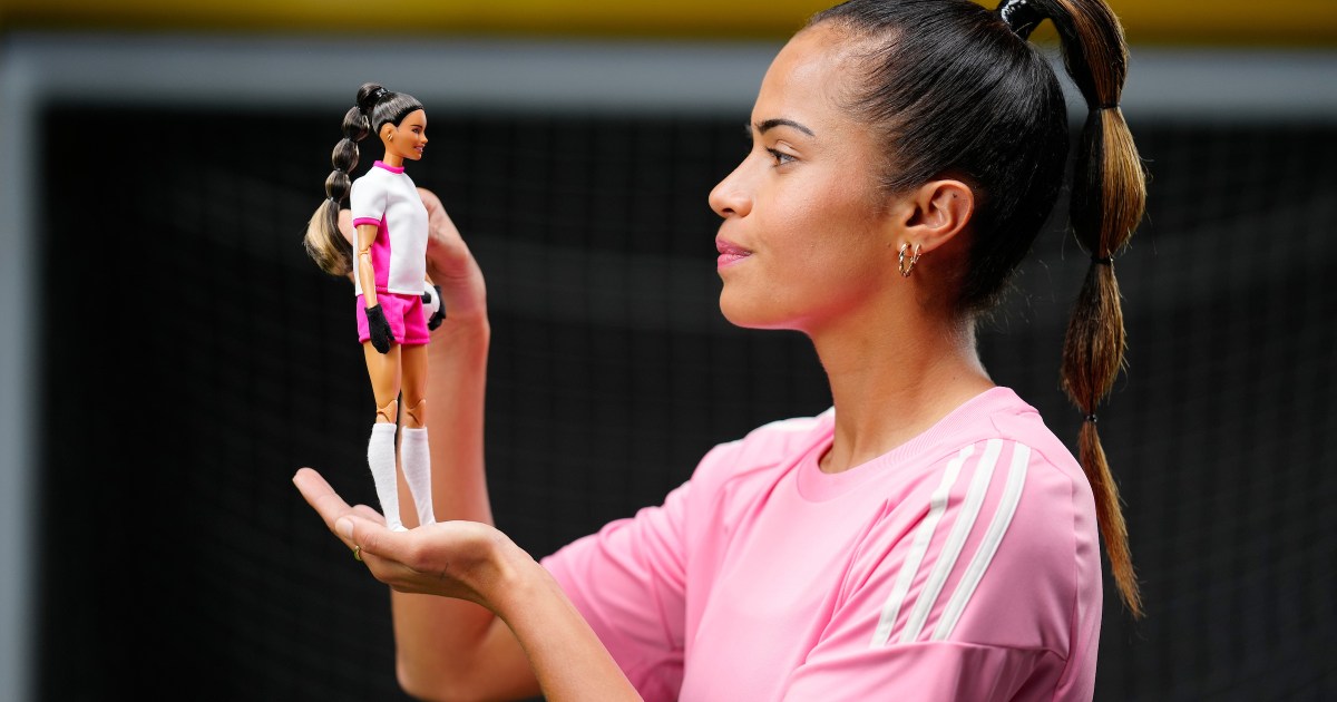 'Speechless': Mary Fowler unveils herself as Barbie
