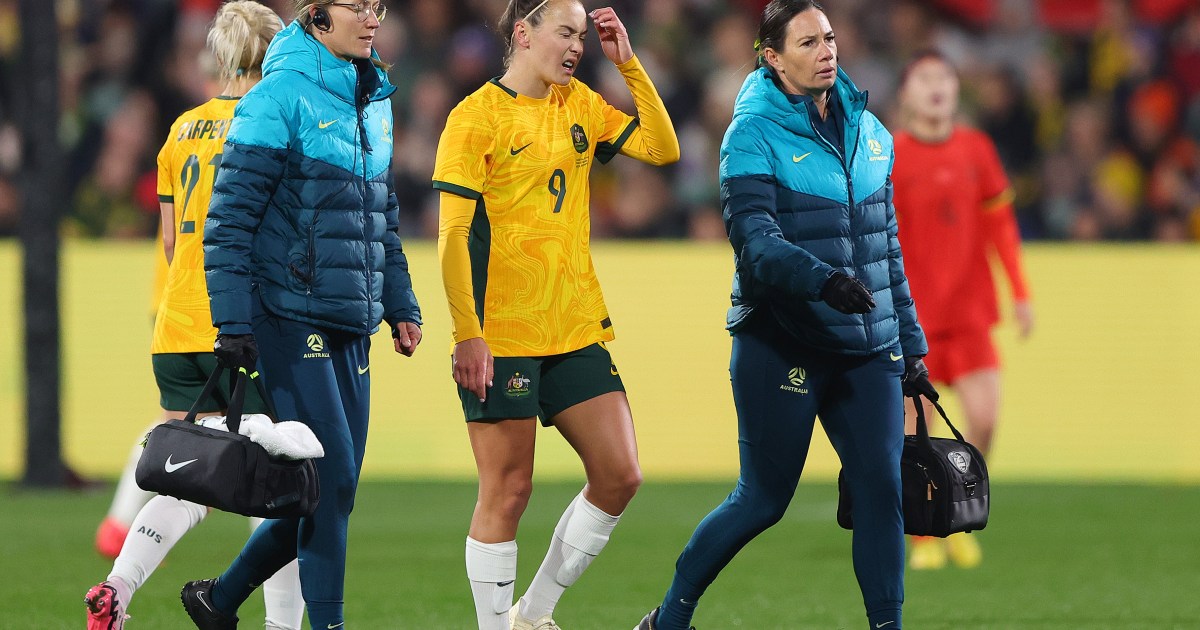 Caitlin Foord under injury cloud for Matildas before Olympics