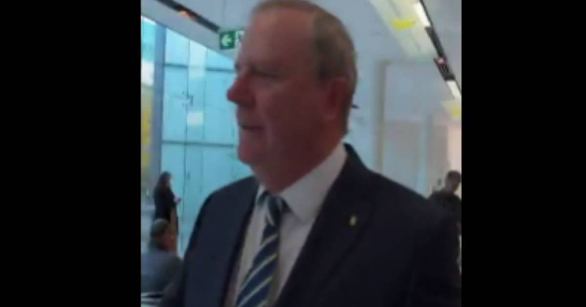 Nine chairman Peter Costello denies striking journalist.