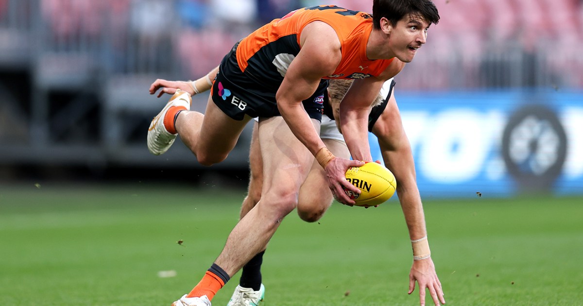 GWS Giants defender Sam Taylor suffers ruptured testicle