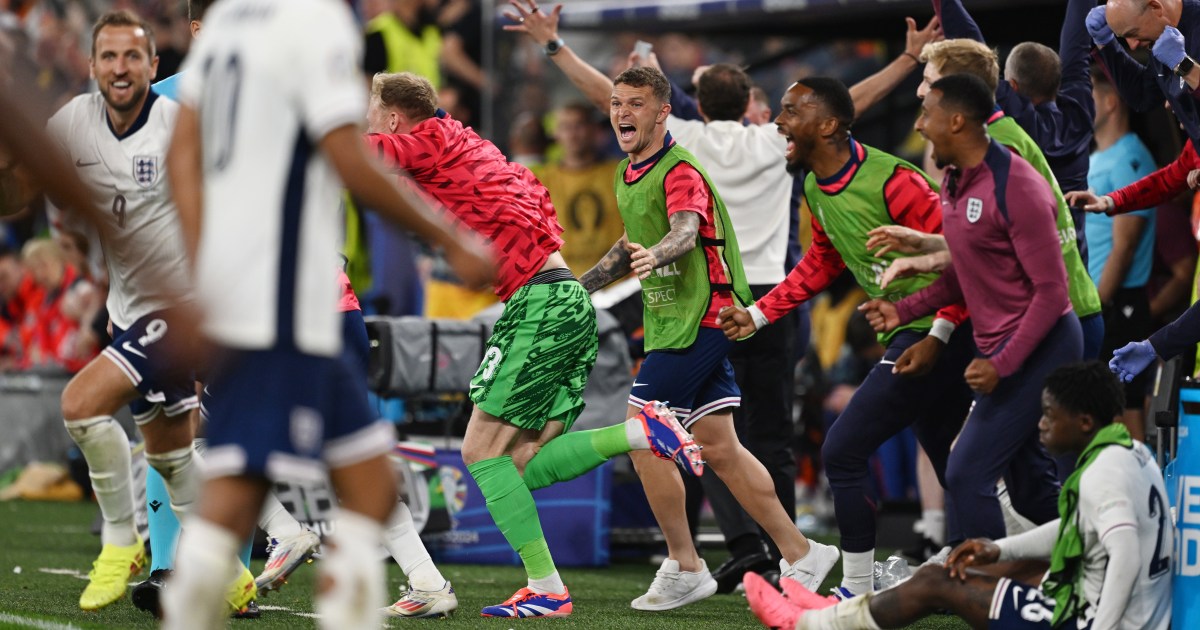 Extra-time goal puts England into Euro final