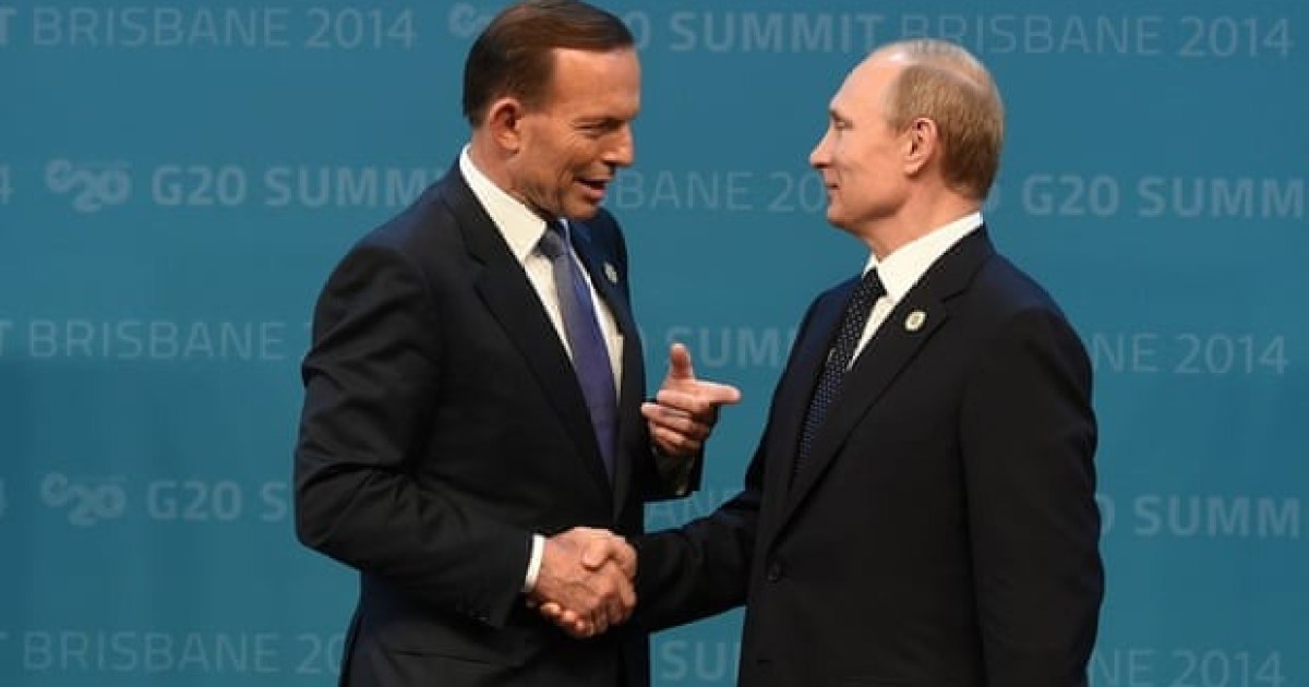 'More than shirtfront': Abbott condemns Putin on MH17 anniversary