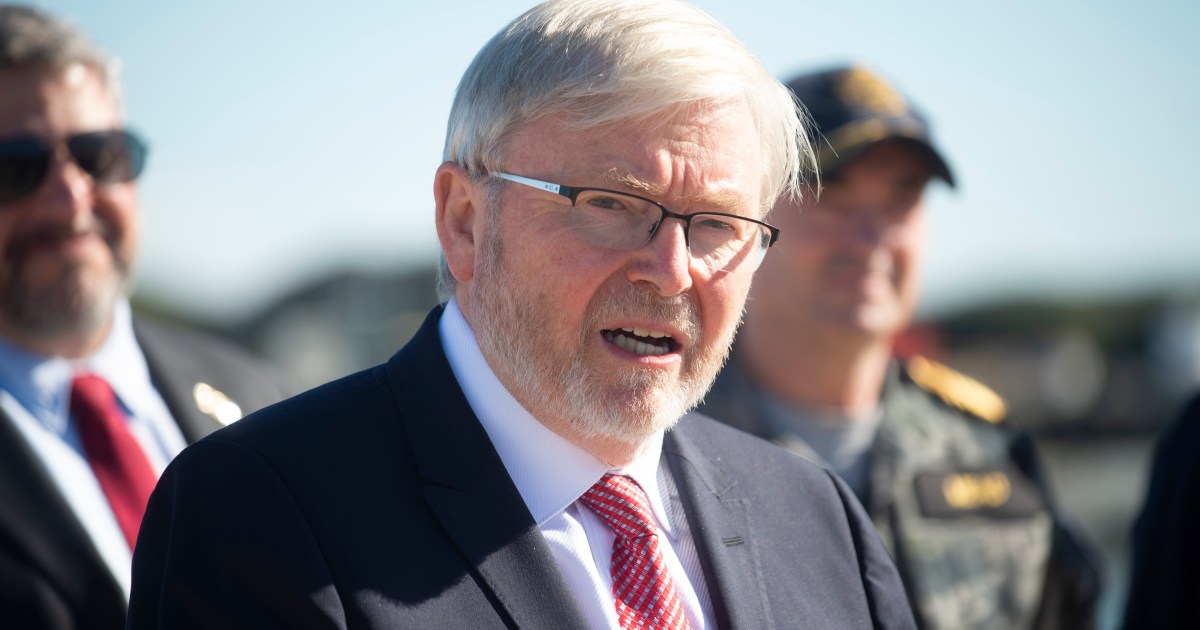 Rudd, downplaying previous criticism of Trump, calls for "chill"