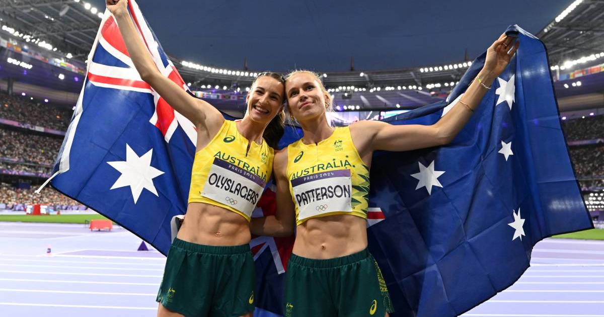 Historic Olympic podium double for Australia in women's high jump