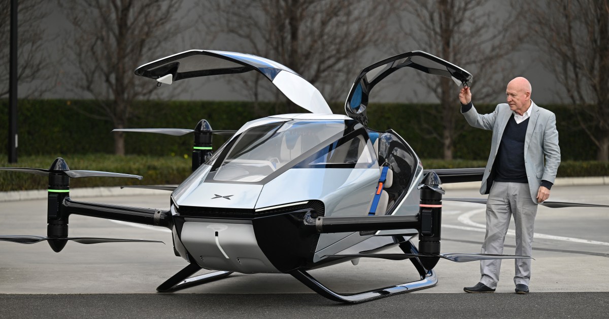 Autonomous electric flying taxi shown in Australia