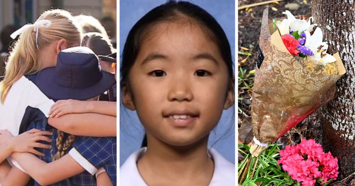 Emotional school service ahead of vigil for slain girl