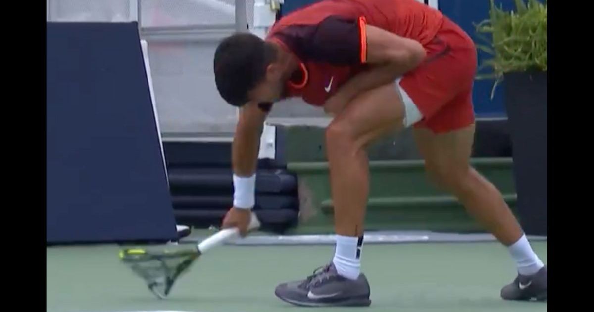 Angry Alcaraz blows up in Cincinnati Open defeat