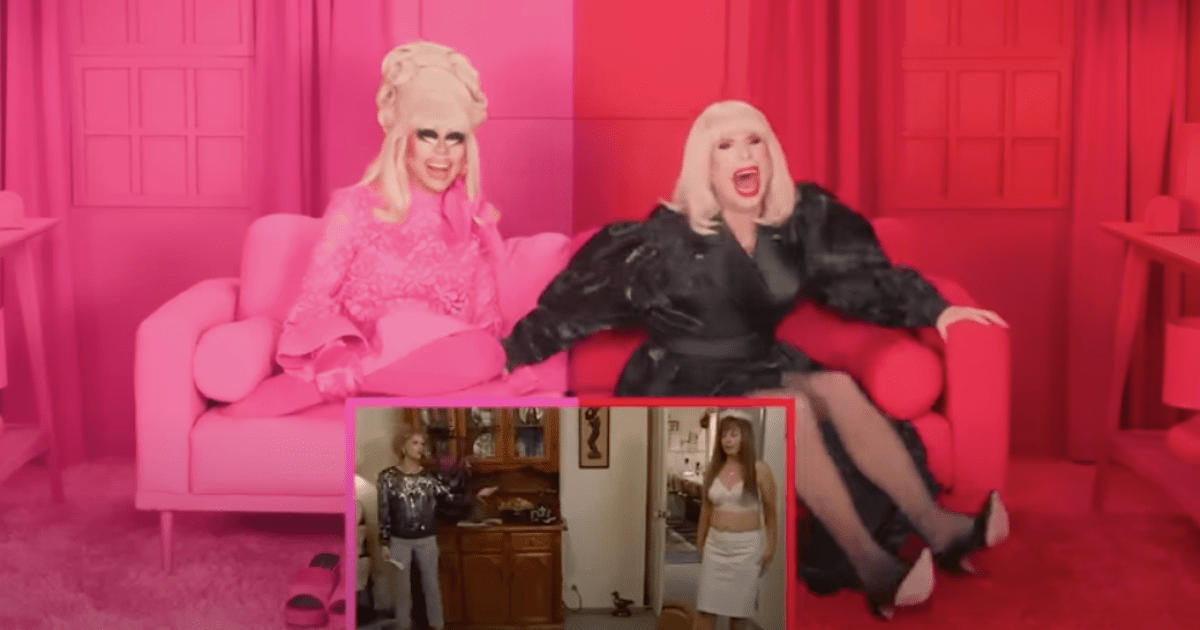 US drag queens go wild watching Kath & Kim reruns