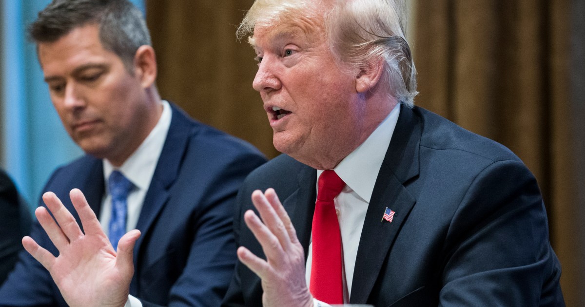 Trump taps Fox Business host for transport secretary