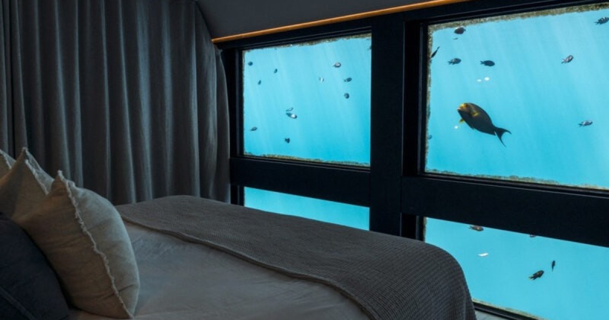Sleeping on the reef at Australia's first underwater hotel