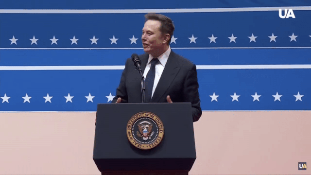 Musk delivers twin Nazi salutes at Trump celebration