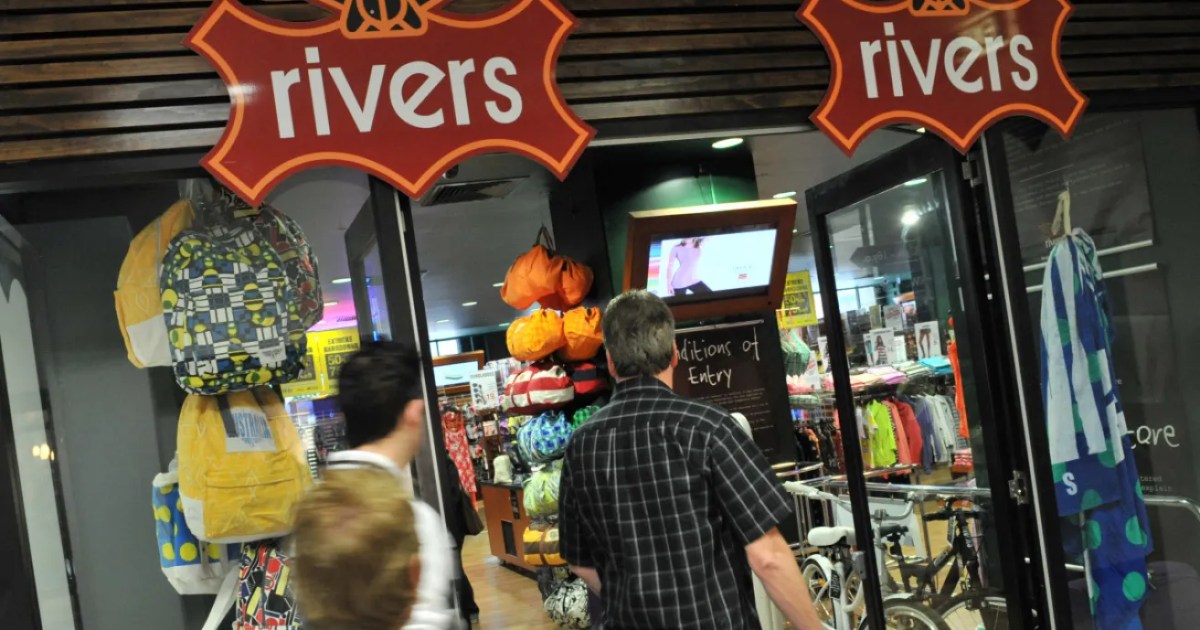 Iconic Australian brand Rivers to close across the country