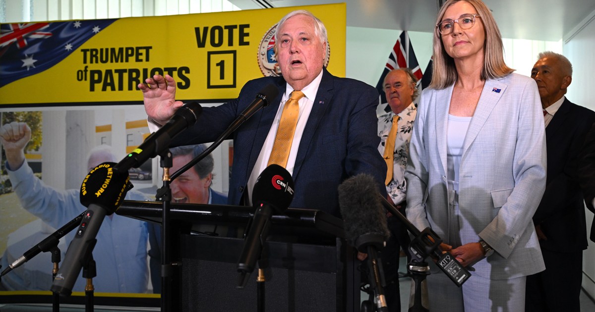 'Make Australia great again': Palmer returns, with Trumpist pledge