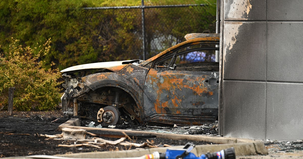 Health alert as factory destroyed in suspicious blaze