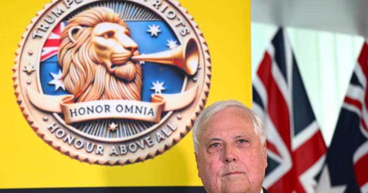 Palmer parrots Trump in pitch to Aussie 'Patriots'