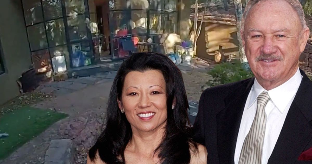 Body camera footage reveals scene outside Hackman's home