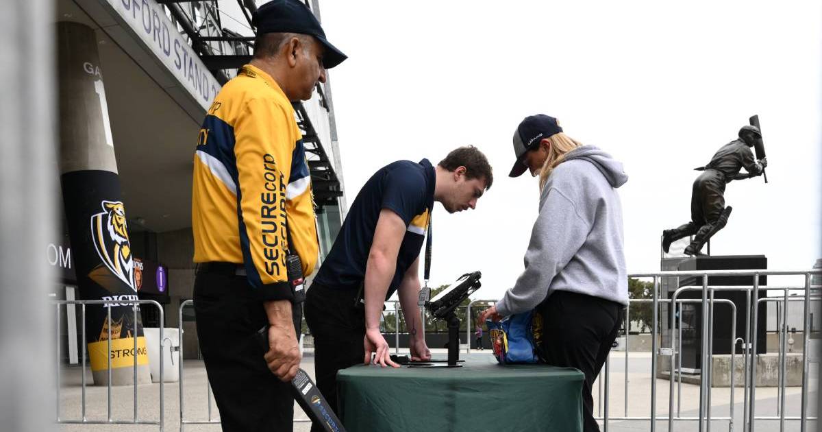 Security ramped up after stadium gun scare