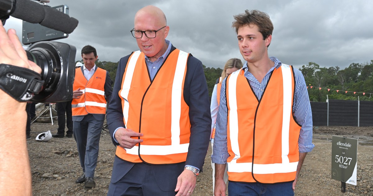 Dutton's son says he 'can't afford a house'