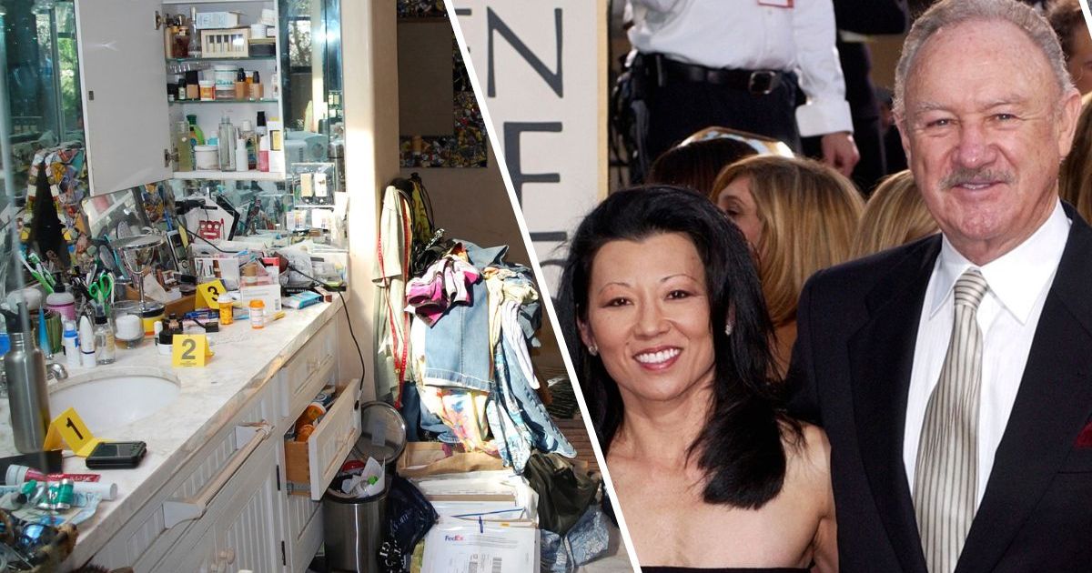 Footage reveals squalor inside Hackman home