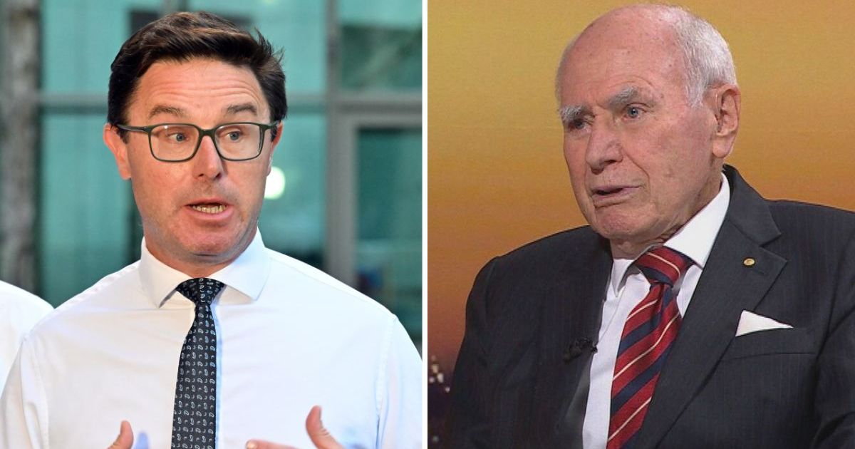 Ex-PM John Howard slams 'stupid' Coalition split