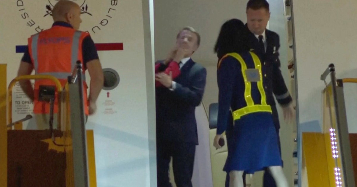 Macron downplays wife's viral face shoving video